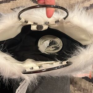 Ashro | Bags | White Hand Bag Purse Brand New With Tag Ashro White Faux ...